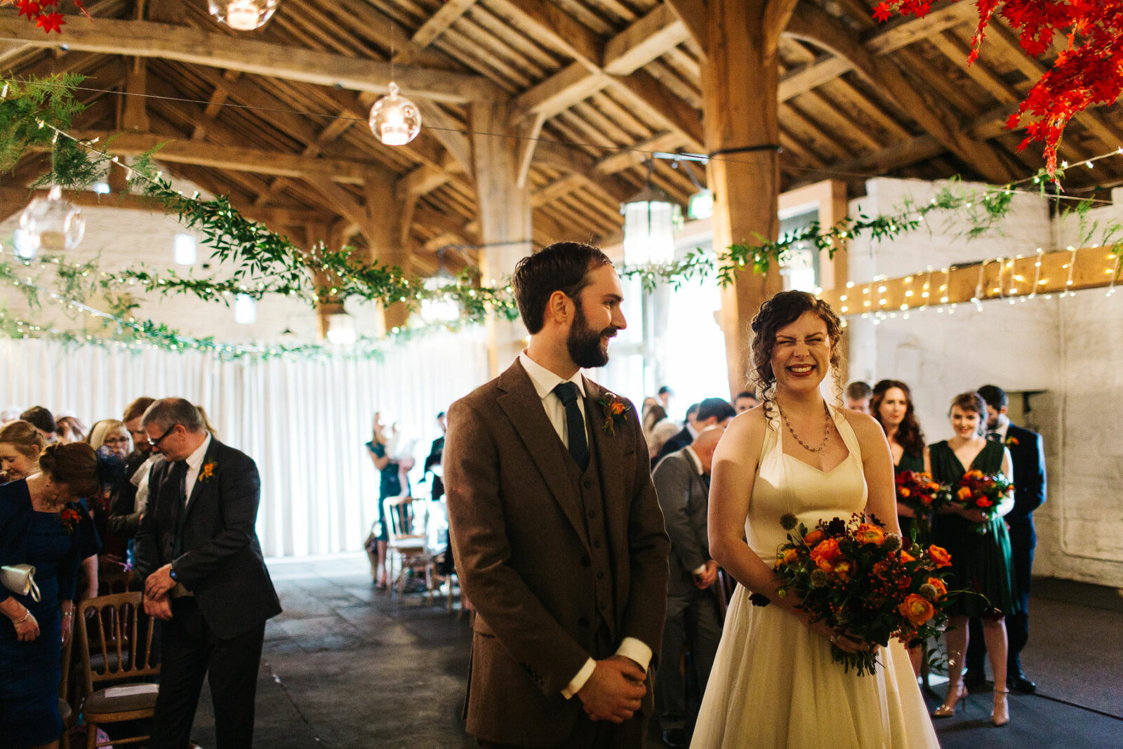 East Riddlesden Hall Wedding - Emma + Chris Autumn Wedding